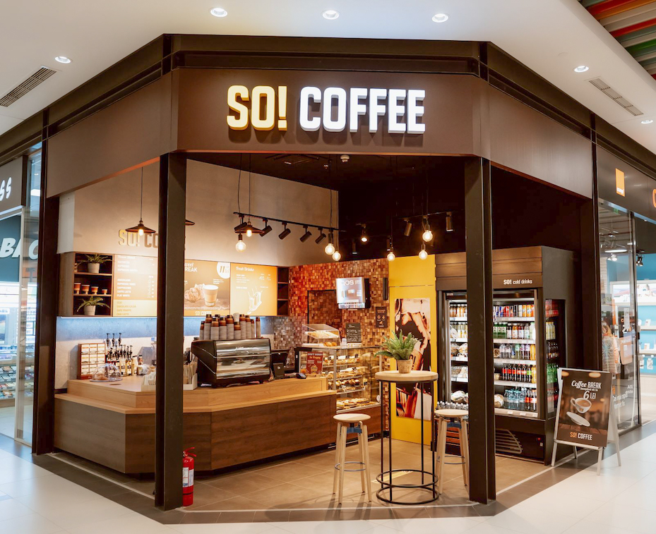 Lagardère Travel Retail dezvoltă rețeaua So!Coffee