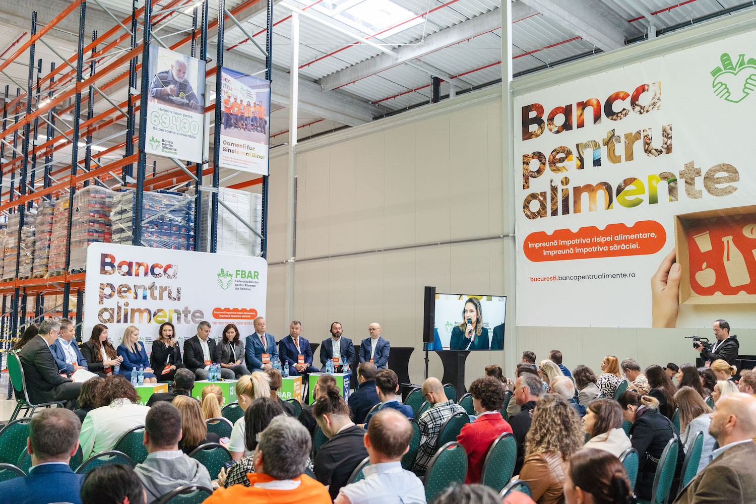 Banca pentru Alimente București inaugurează un nou hub logistic